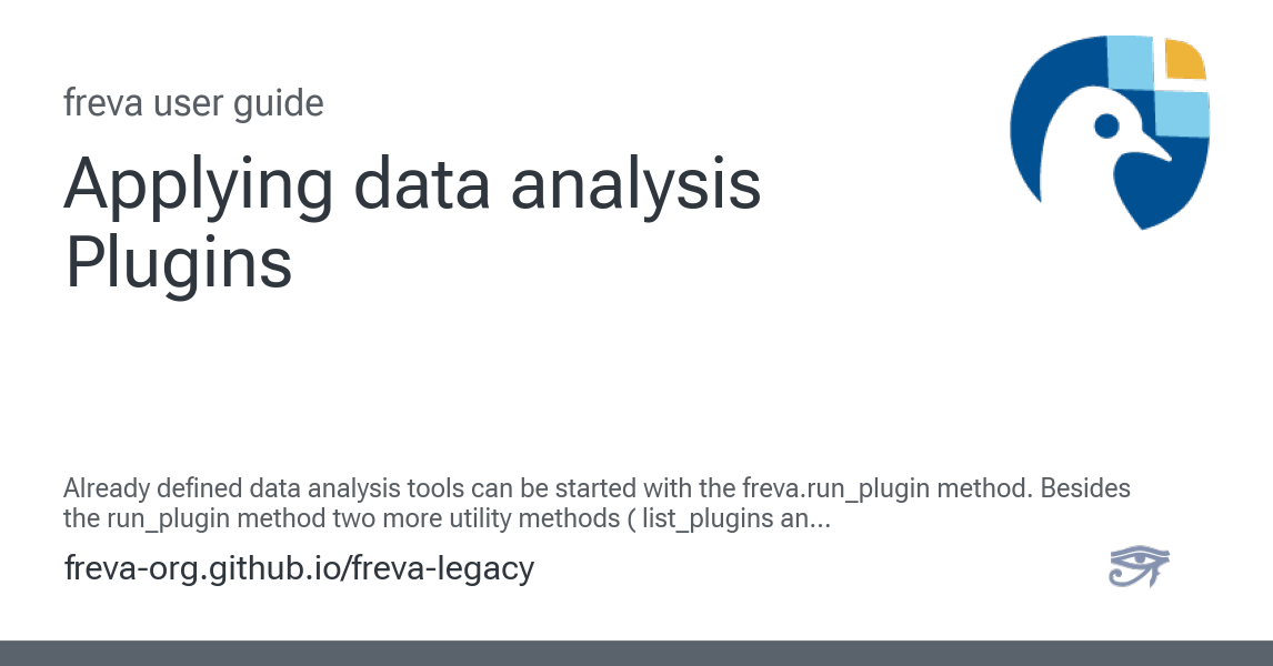 Applying data analysis Plugins — freva user guide 2507.0.0 documentation